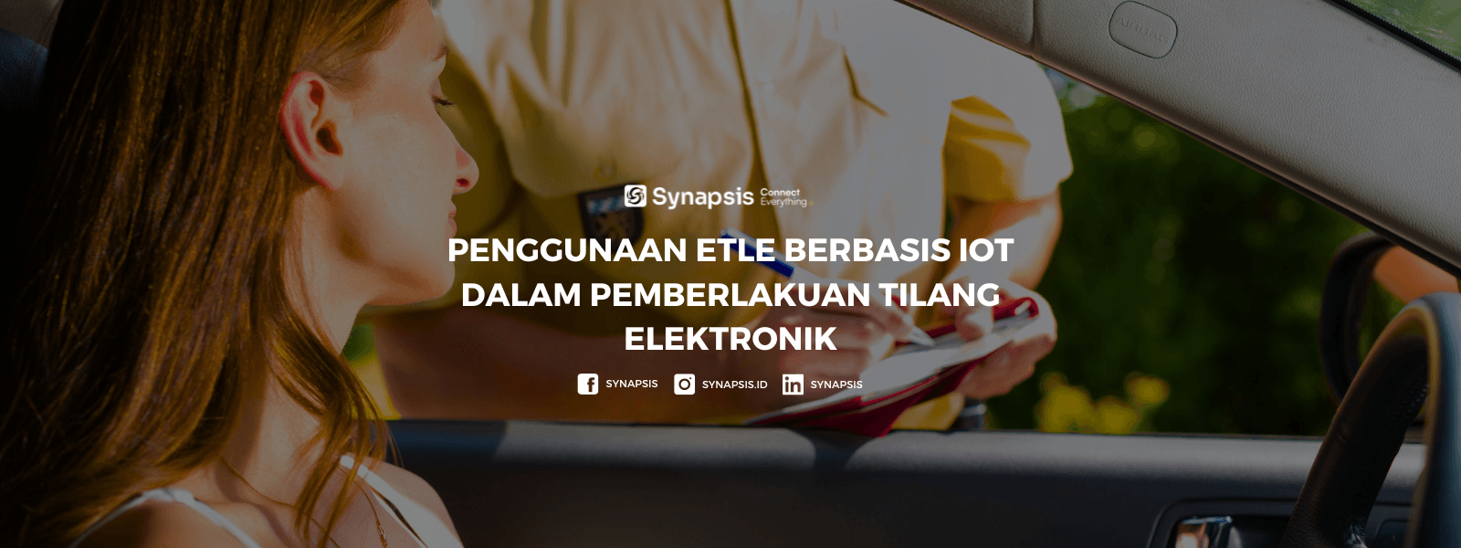 Penggunaan ETLE berbasis IoT dalam Pemberlakuan Tilang Elektronik -Blog